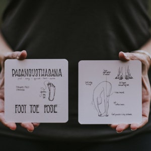 Yoga Cards Inside Custom Box \\ FREE SHIPPING \\ 108yogalove .. the ...