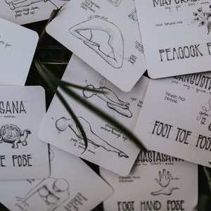 Yoga Cards Inside Custom Box \\ FREE SHIPPING \\ 108yogalove .. the ...