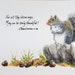 Digital Download, Inspirational Bible Verse, Squirrel and Acorns ...