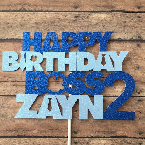 Boss Baby Cake Topper - Etsy