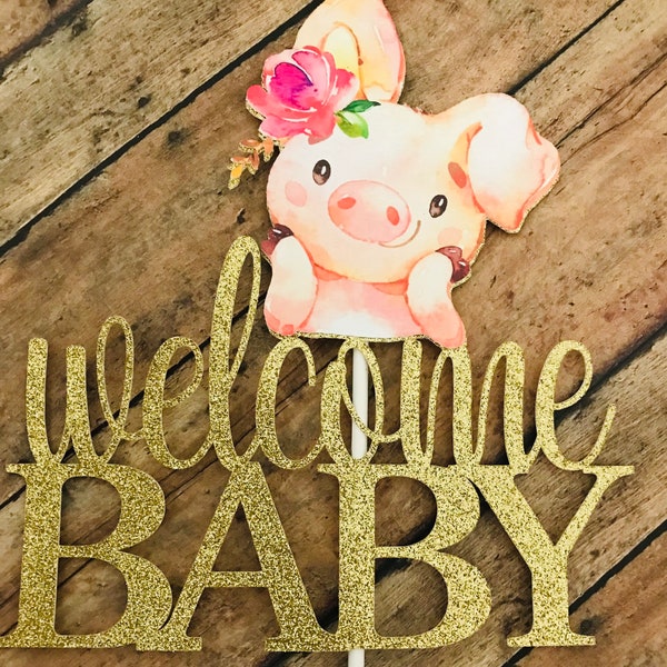 Pig Baby Shower - Etsy