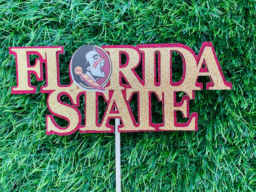 State, Florida State, Cake Topper, College, University, Graduation ...