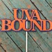UVA Bound Cake Topper, Virginia Cake Topper, University of Virginia ...