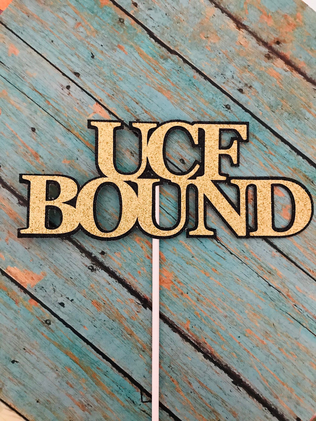 UCF Bound, Ucf College, Graduation, Ucf Cake Topper, Ucf Party ...