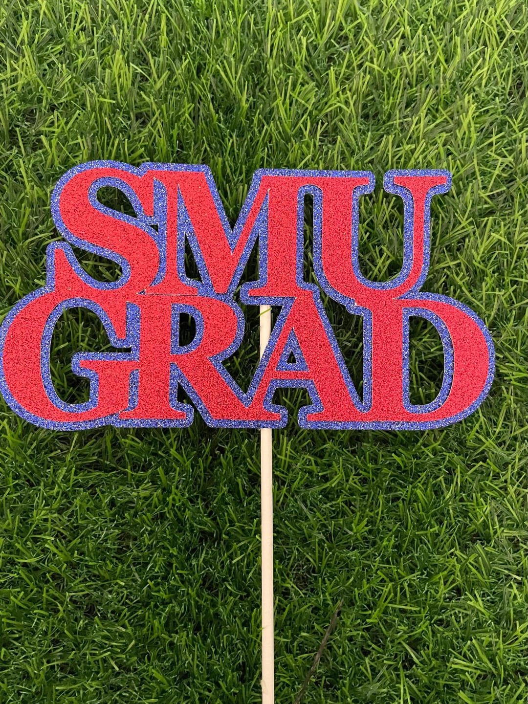 SMU Grad Cake Topper, SMU Party Decorations, University, Smu Decorations, Smu Graduation ...