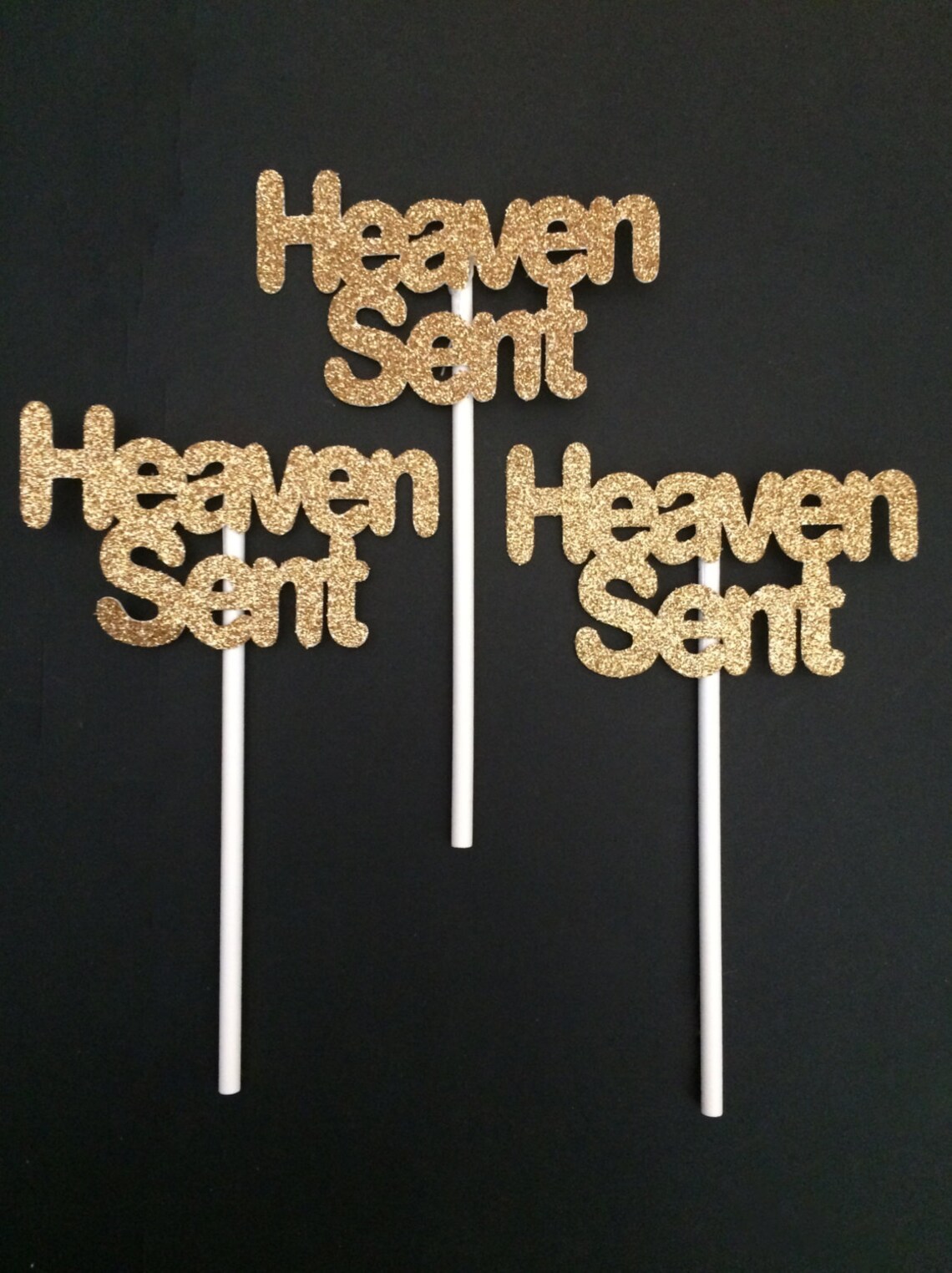 Baby Shower Boy Decorations Heaven Sent Baby Shower Cupcake - Etsy