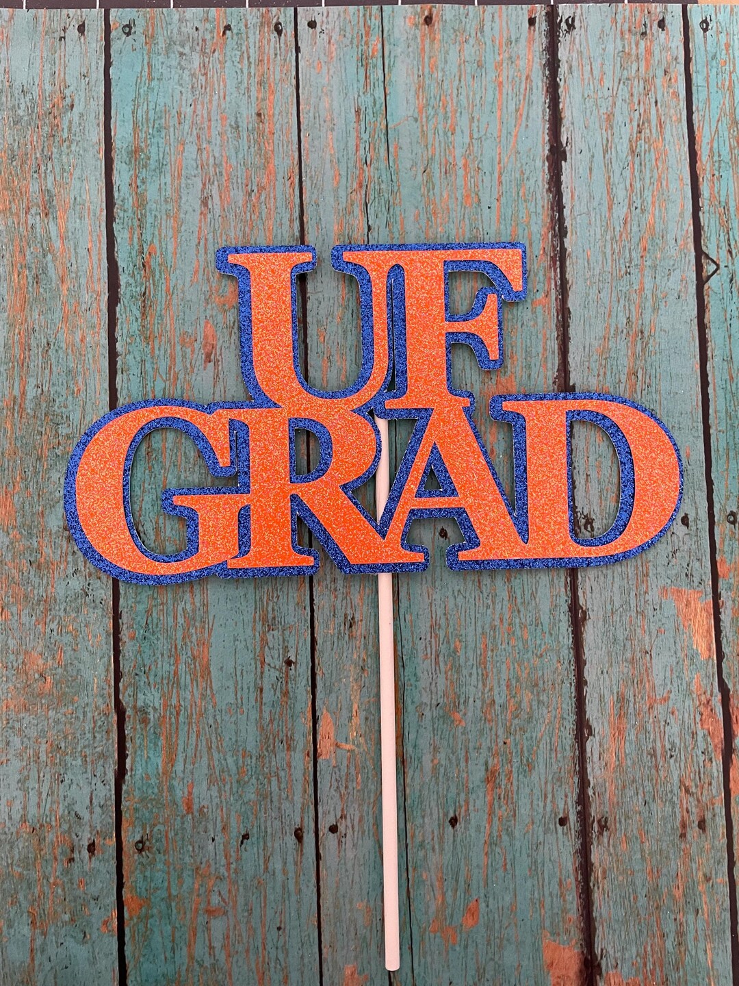 UF Grad Cake Topper, Uf Party Decorations, University, Uf Decorations ...