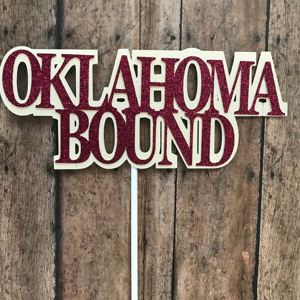Oklahoma Sooner Decorations - Etsy