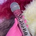 Silver & Deep PINK Bling Wireless Microphone With Name, Genuine ...