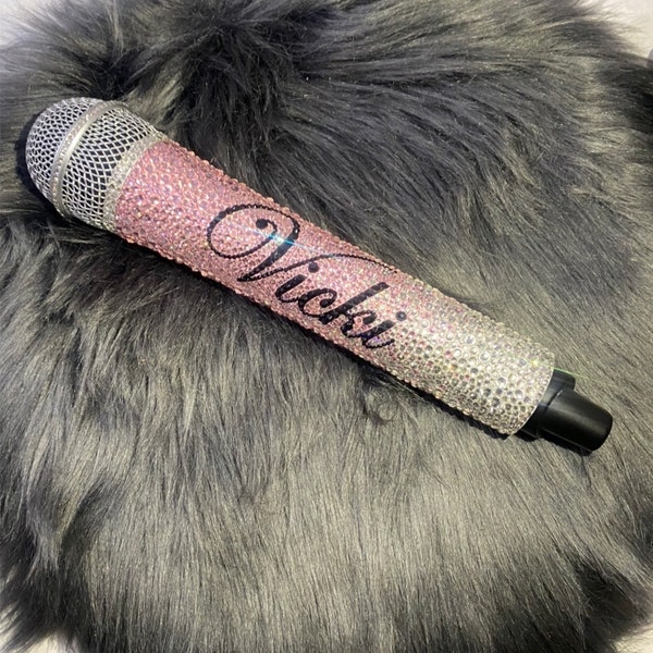 Bling Microphone - Etsy