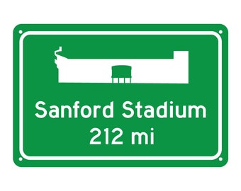 Georgia Road Sign | Etsy