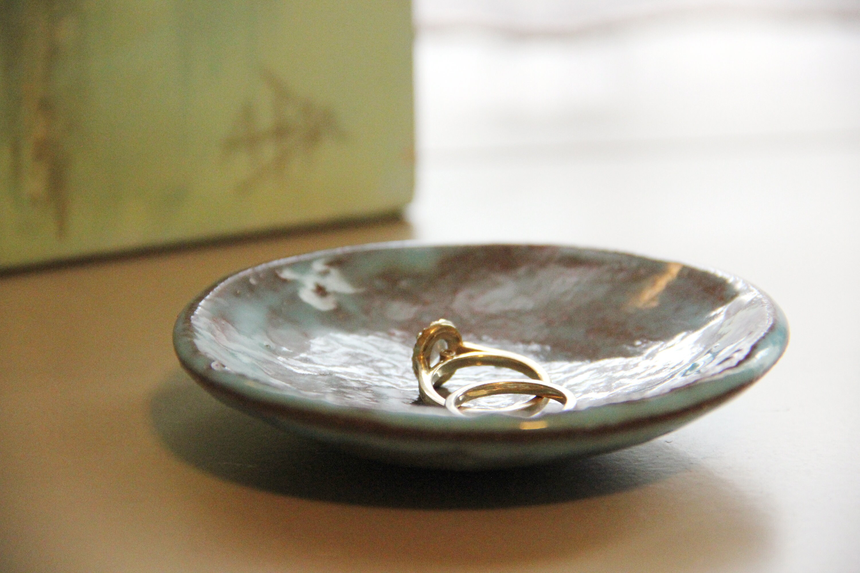 Ceramic Ring Dish Handmade Pottery Trinket Tray Jewelry - Etsy