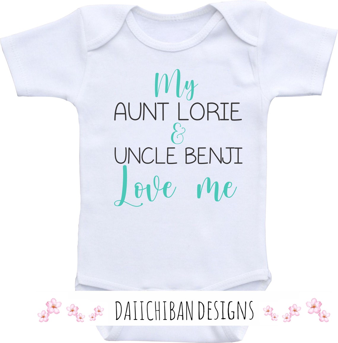 Custom Aunt & Uncle Baby Onesie: Niece/nephew Gift - Etsy