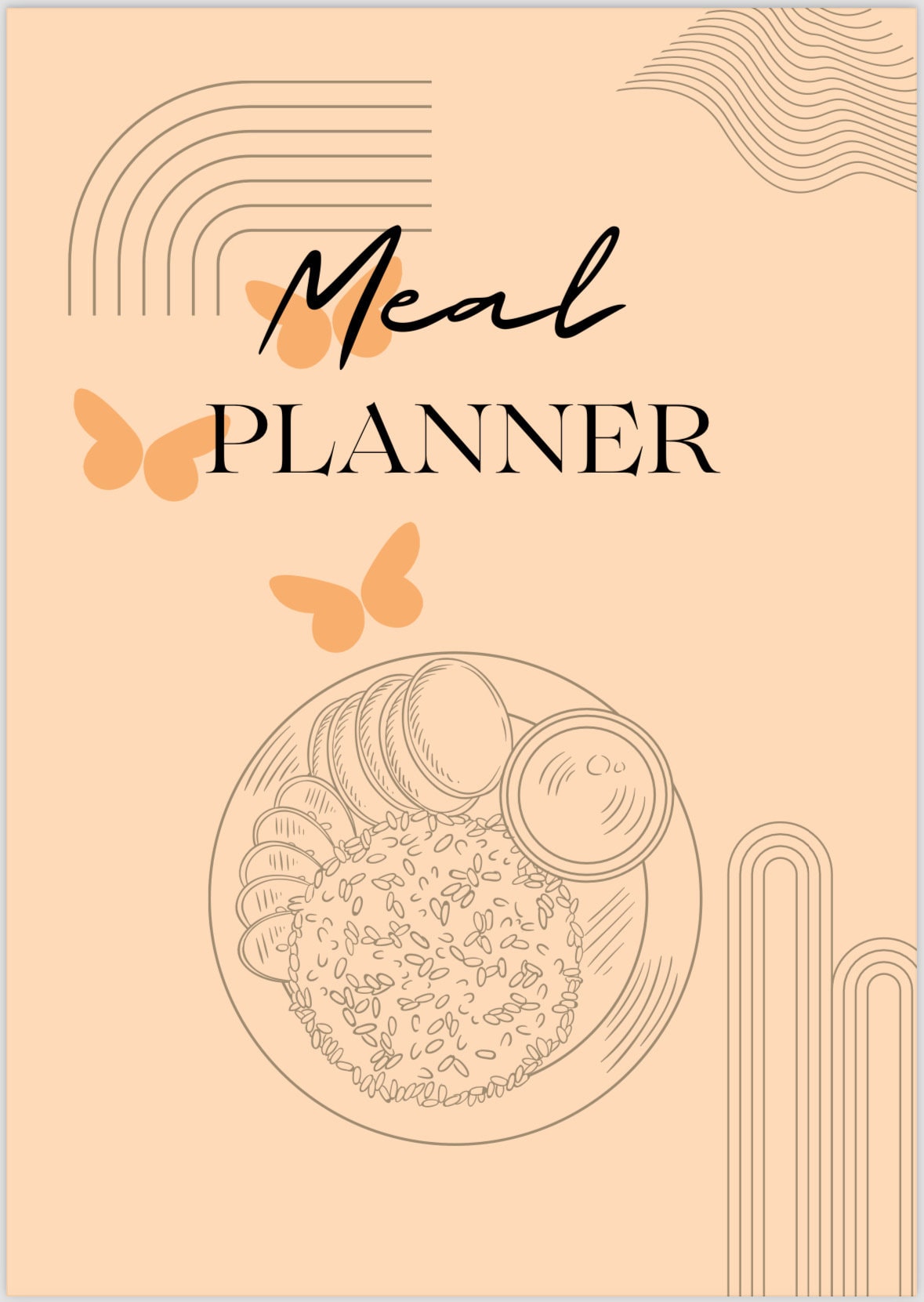 Digital Meal Planner Bundle - Etsy