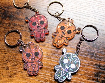Voodoo Doll Keyring - Etsy