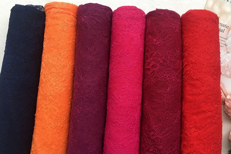 Dyed Lace Coloured Lace 2020 NEW Arrival 15 Colors in Stock | Etsy