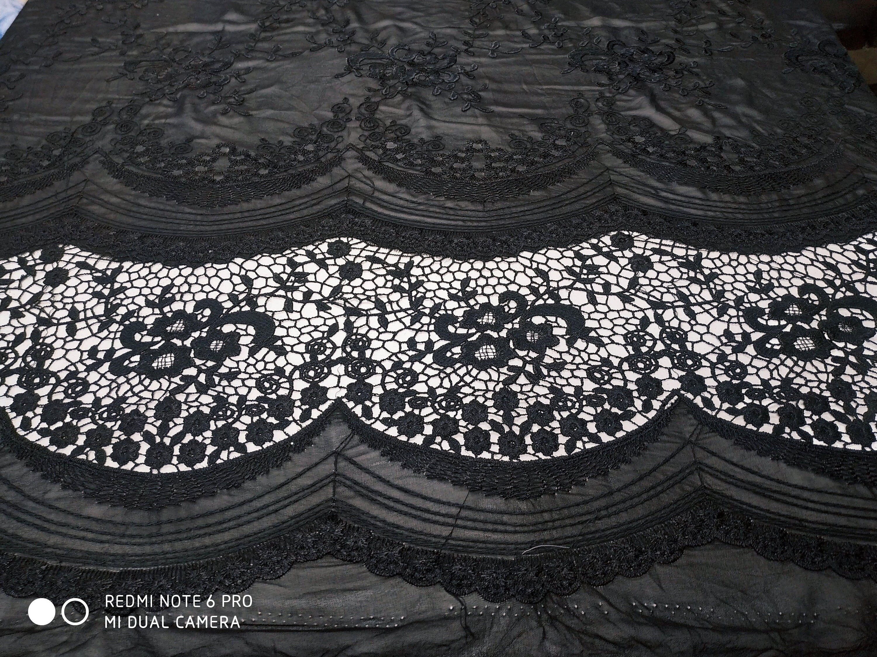 Guipure Belgium in a Grid With Beautiful Edges | Etsy