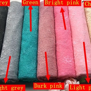 Dyed Lace Coloured Lace 2020 NEW Arrival 15 Colors in Stock | Etsy