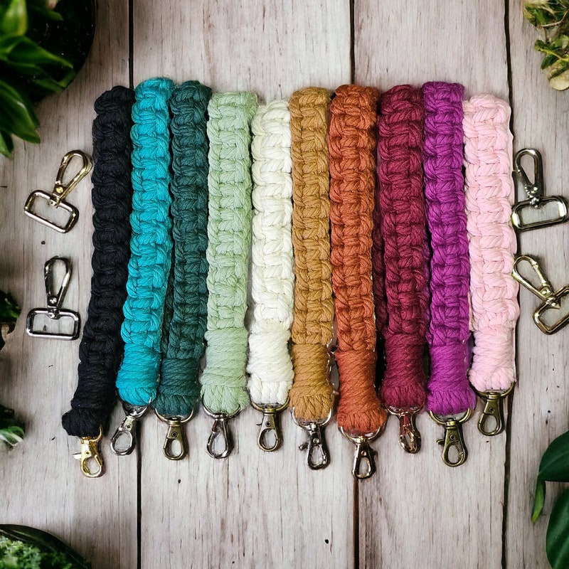 Wristlet Keychain - Etsy