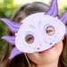 Lavender Axolotl Mask Printable Halloween PDF Paper Costume Template ...