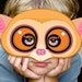 Tarsier Mask Printable Animal Halloween Safari Costume Kid Party ...