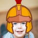 Ancient Helmet Mask Printable Halloween Gladiator Greek Roman Soldier ...