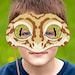 Gecko Printable Mask DIY Halloween Costume Reptile Lizard Animal Masks ...