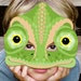 Chameleon Printable Mask DIY Halloween Costume Reptile Lizard DIY Paper ...