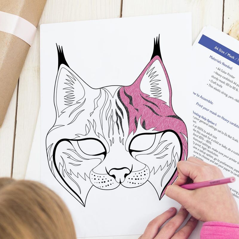 Lynx Therian Mask - Etsy