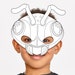 Ant Coloring Mask Printable Insect Bug Carnival Halloween Animal ...