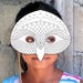 Hummingbird Coloring Mask Printable Halloween Violetear Little Bird ...