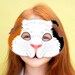 Tiger Coloring Mask Printable Animal Halloween Costume Masks Zodiac ...