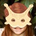 Snail Printable Mask Costume Animal Carnival Shell Party Favor Garden ...