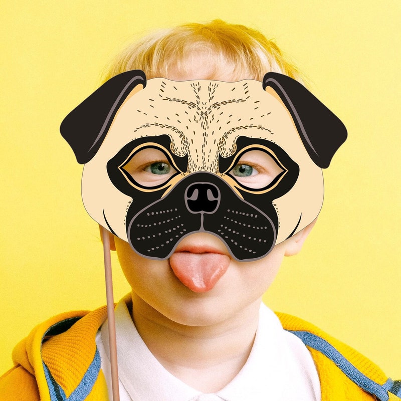 Bulldog Mask - Etsy
