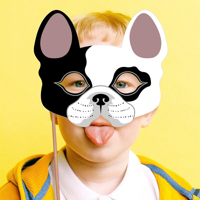 Bulldog Mask - Etsy
