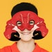 Crab Printable Mask Halloween Costume Animal Paper Masks Template Kids ...