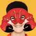 Crab Printable Mask Halloween Costume Animal Paper Masks Template Kids ...