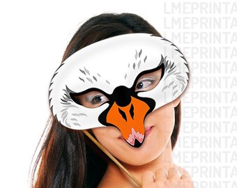 Black swan mask | Etsy