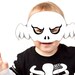 Ghost Skull Mask Printable Halloween Baby Costume Party Boo Skeleton ...