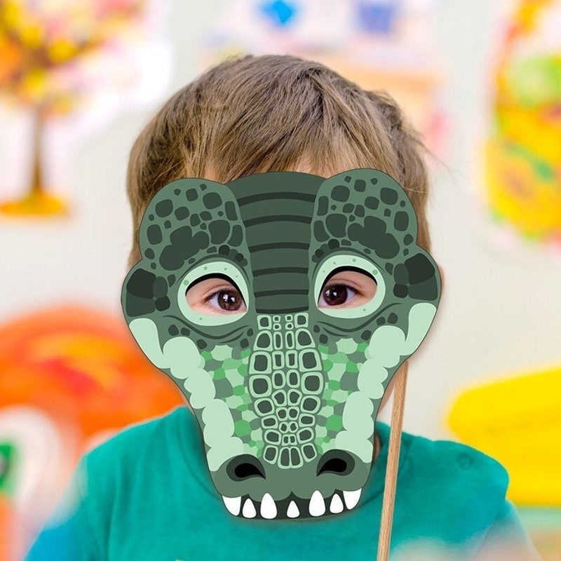 Crocodile Mask - Etsy