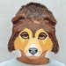 Collie Dog Mask Printable Halloween Animals Costume Kid Adult Face ...