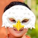 Bald Eagle Mask Printable Halloween Falcon Paper Costume Animal ...