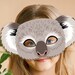 Koala Printable Mask Halloween Costume Kids Adults Gray Bear Australian ...