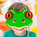 Frog Printable Mask Toad Halloween Template Animal Costume Birthday ...
