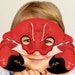 Crab Printable Mask Halloween Costume Animal Paper Masks Template Kids ...