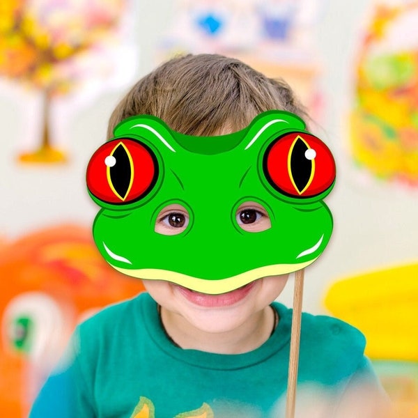 Frog Mask - Etsy