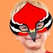Woodpecker Mask Printable Animal Bird Halloween Carpenter Costume Paper ...