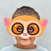 Tarsier Mask Printable Animal Halloween Safari Costume Kid Party ...