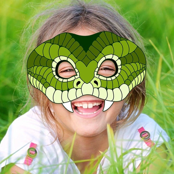 Snake Mask - Etsy