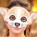 Chihuahua Dog Mask Printable Costume Cute Puppy Animal - Etsy